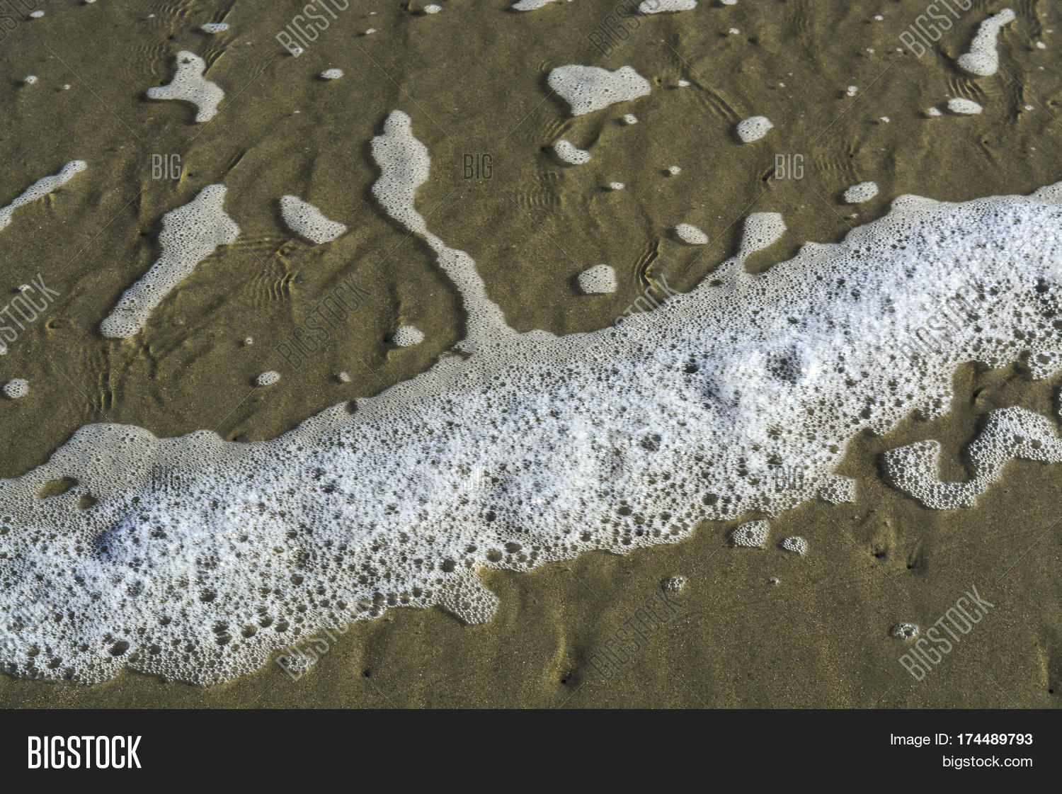 Water Foam On Ocean Image & Photo (Free Trial) | Bigstock
