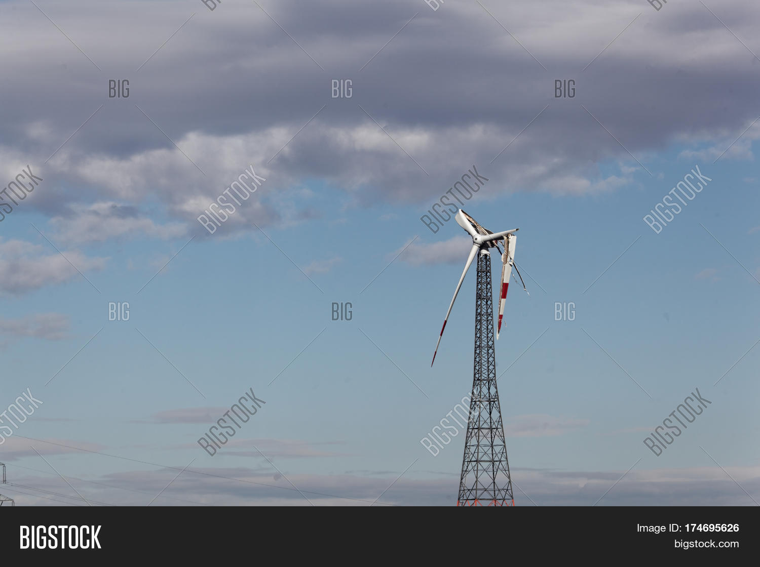 Broken Wind Turbine Image & Photo (Free Trial) | Bigstock