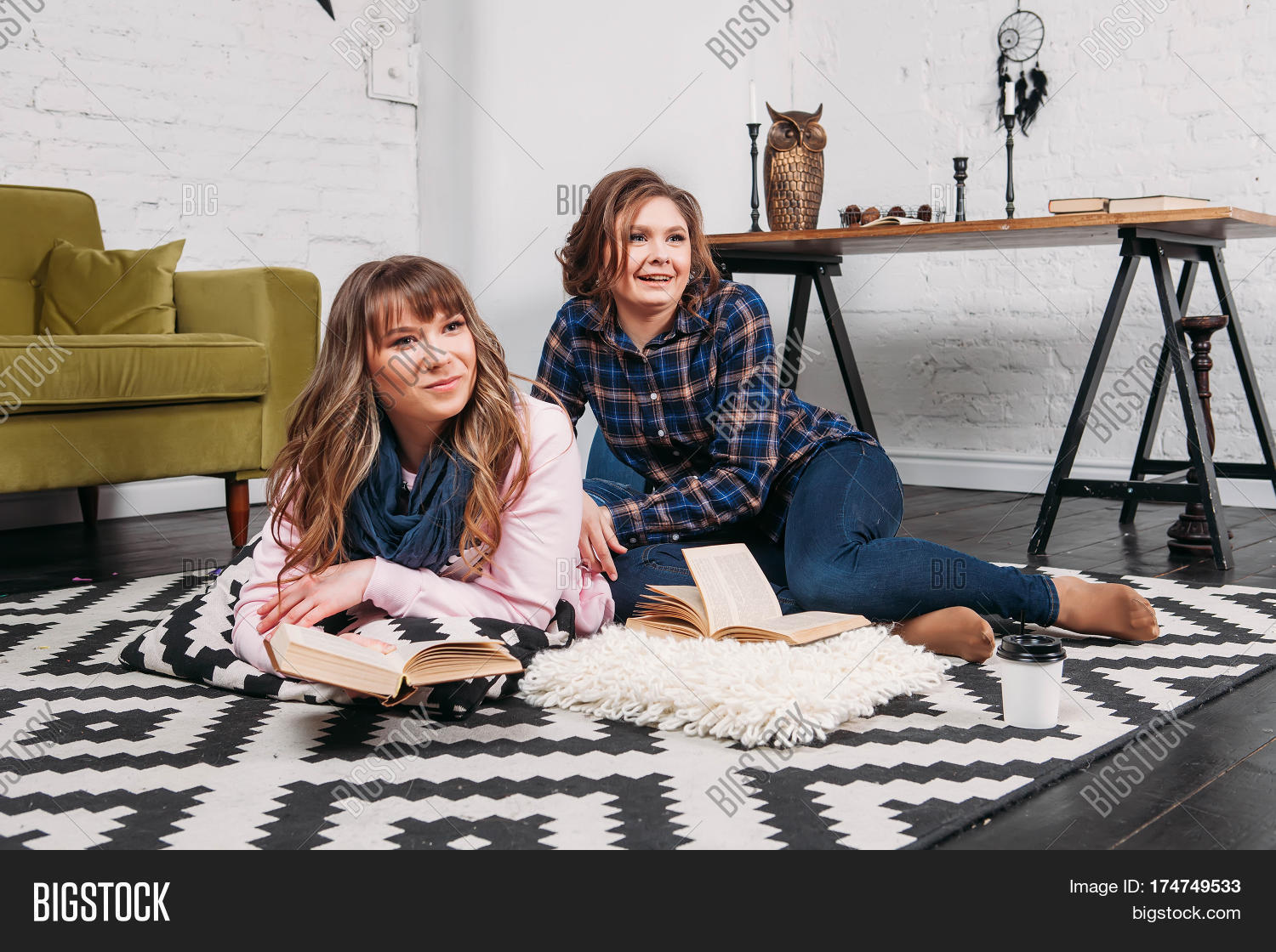 Two Students Doing Image & Photo (Free Trial) | Bigstock