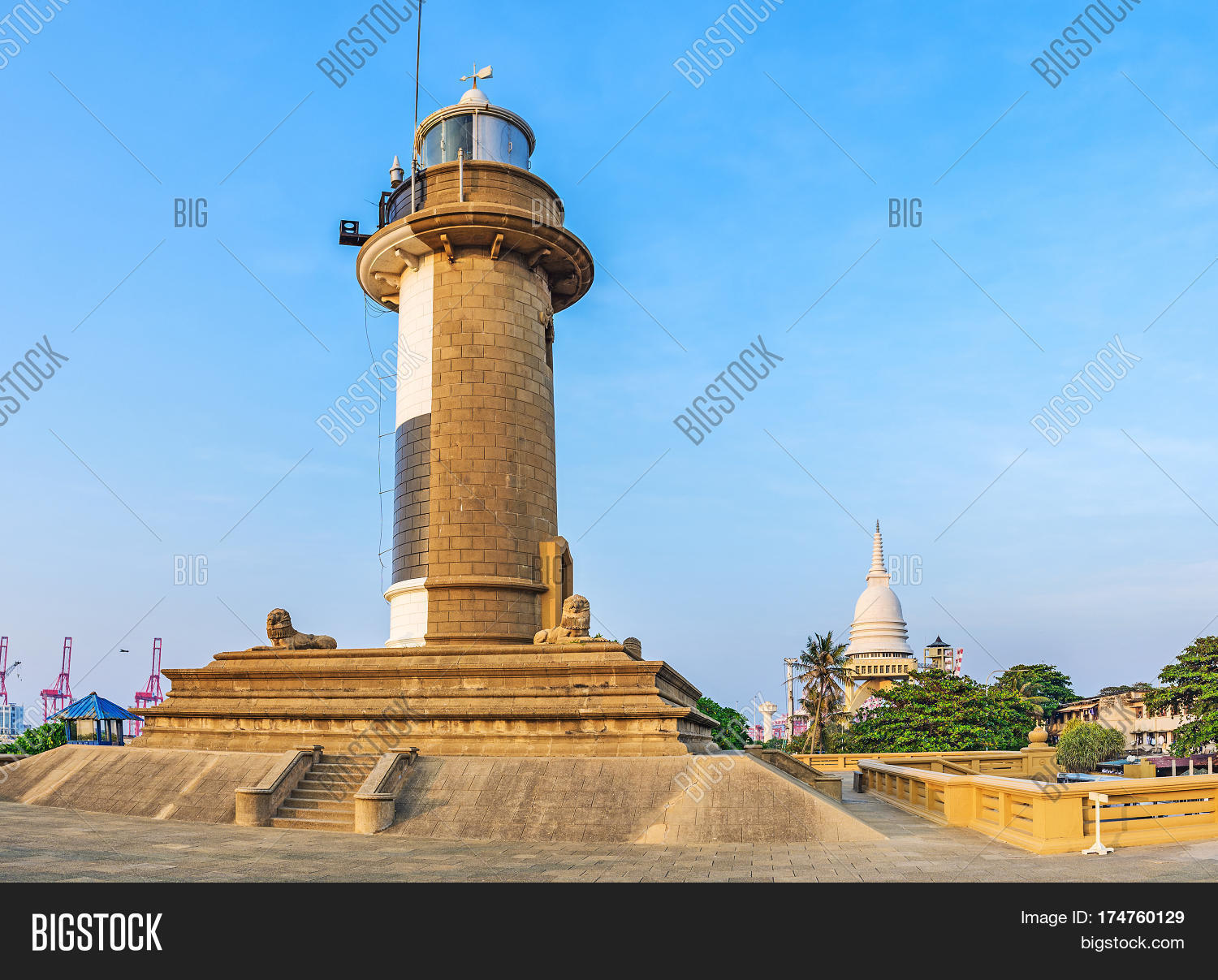 New Lighthouse Colombo Image & Photo (Free Trial) | Bigstock