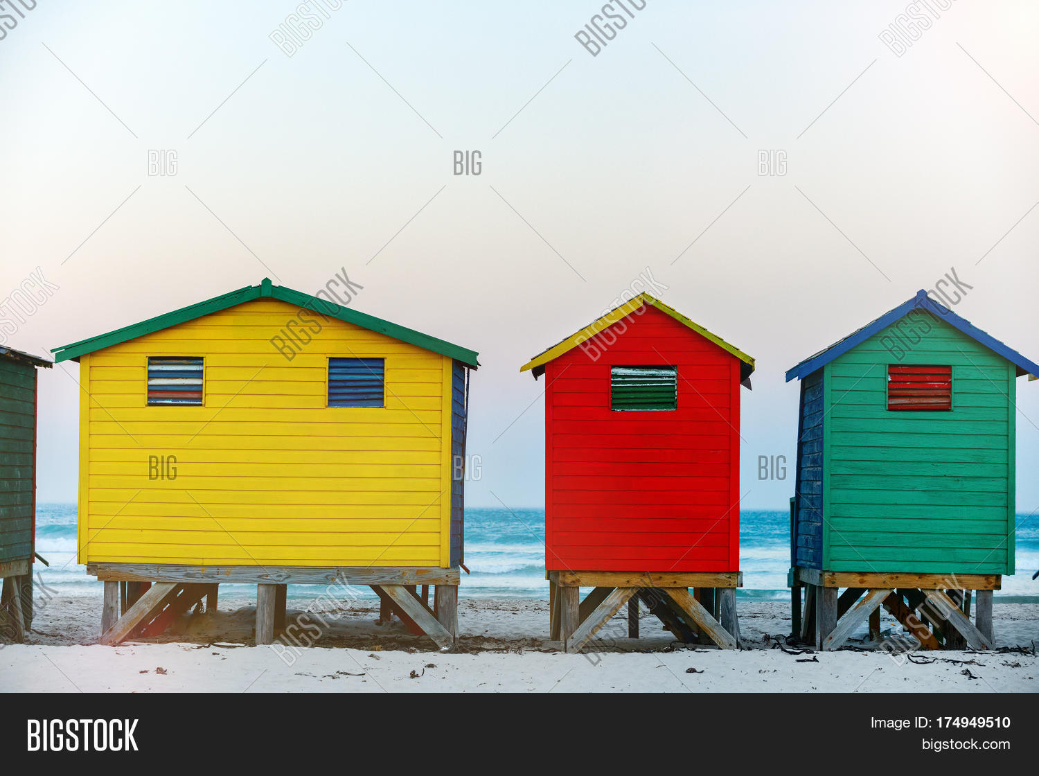 Famous Colorful Huts Image & Photo (Free Trial) | Bigstock