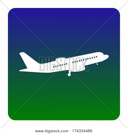 Flying Plane Sign. Vector & Photo (Free Trial) | Bigstock