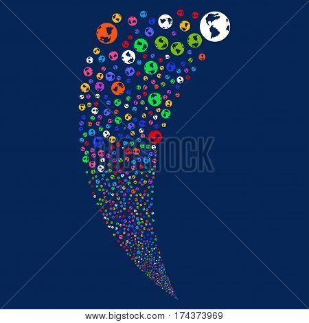 Earth Random Vector & Photo (Free Trial) | Bigstock