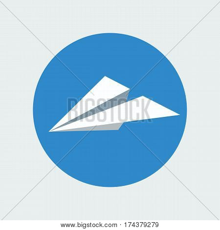 Paper Plane Icon Vector & Photo (Free Trial) | Bigstock