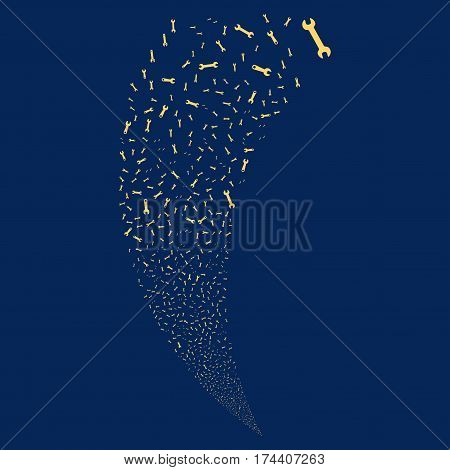 Wrench Symbols Random Vector & Photo (Free Trial) | Bigstock