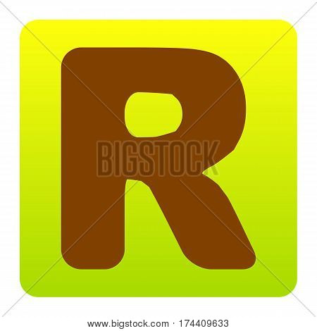 Letter R Sign Design Vector & Photo (Free Trial) | Bigstock