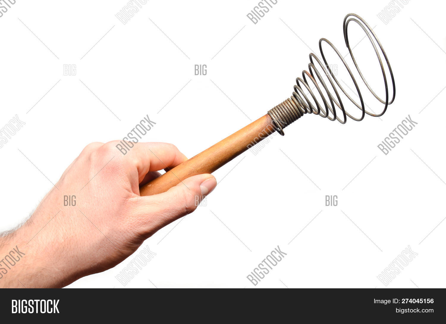Man's Hand Holds Whisk Image & Photo (Free Trial) | Bigstock