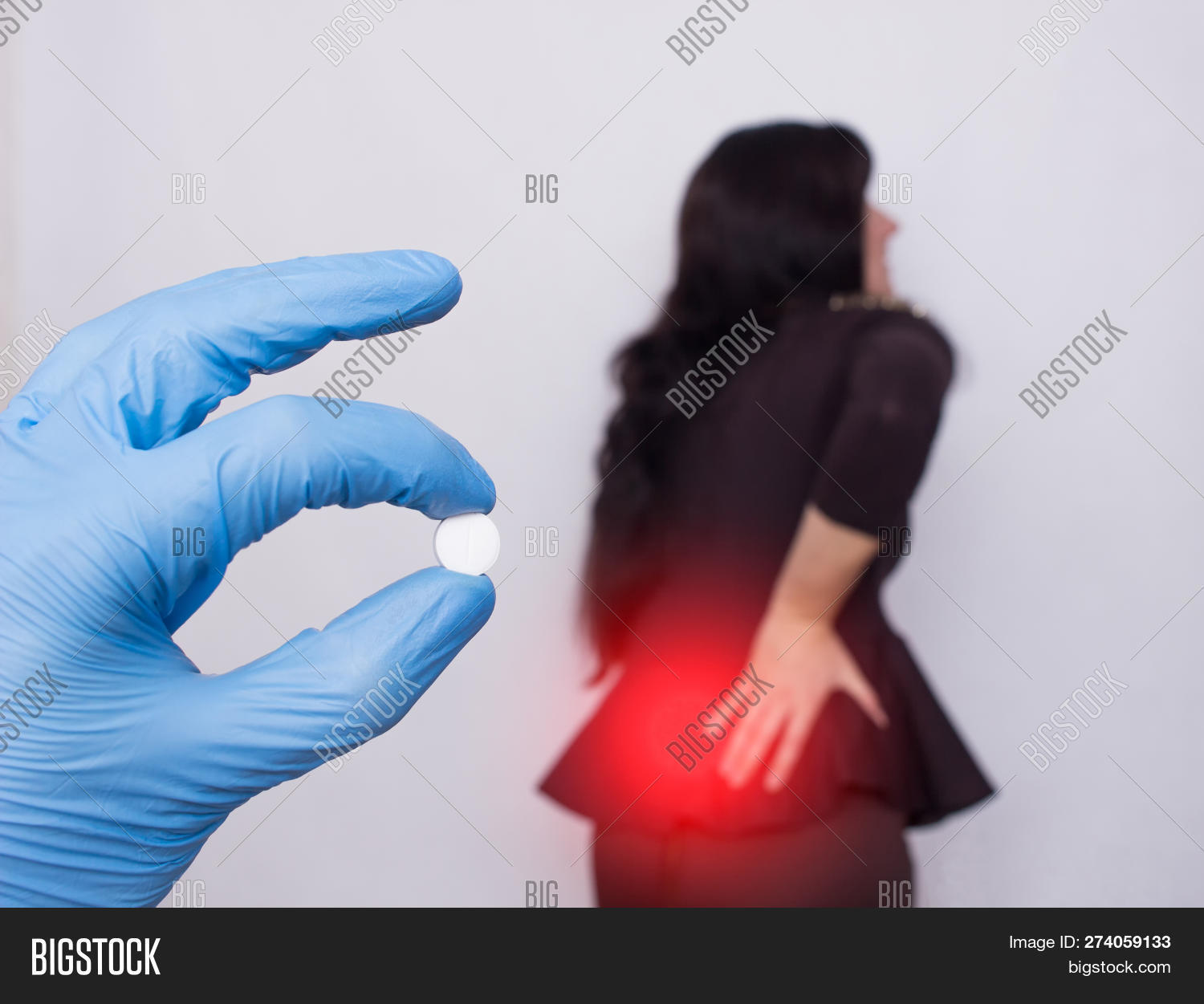 Doctor Holds Pill Back Image & Photo (Free Trial) | Bigstock