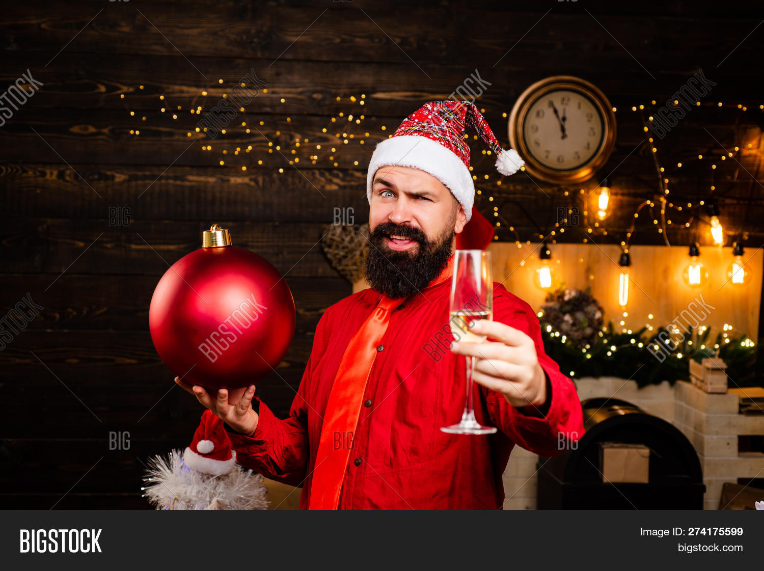 Christmas Man Fashion Image & Photo (Free Trial) | Bigstock