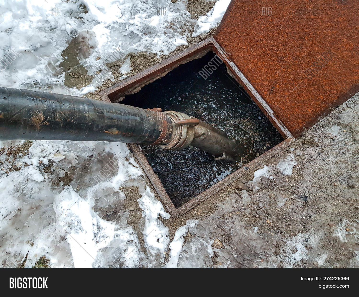 Emptying Septic Tank Image & Photo (Free Trial) | Bigstock