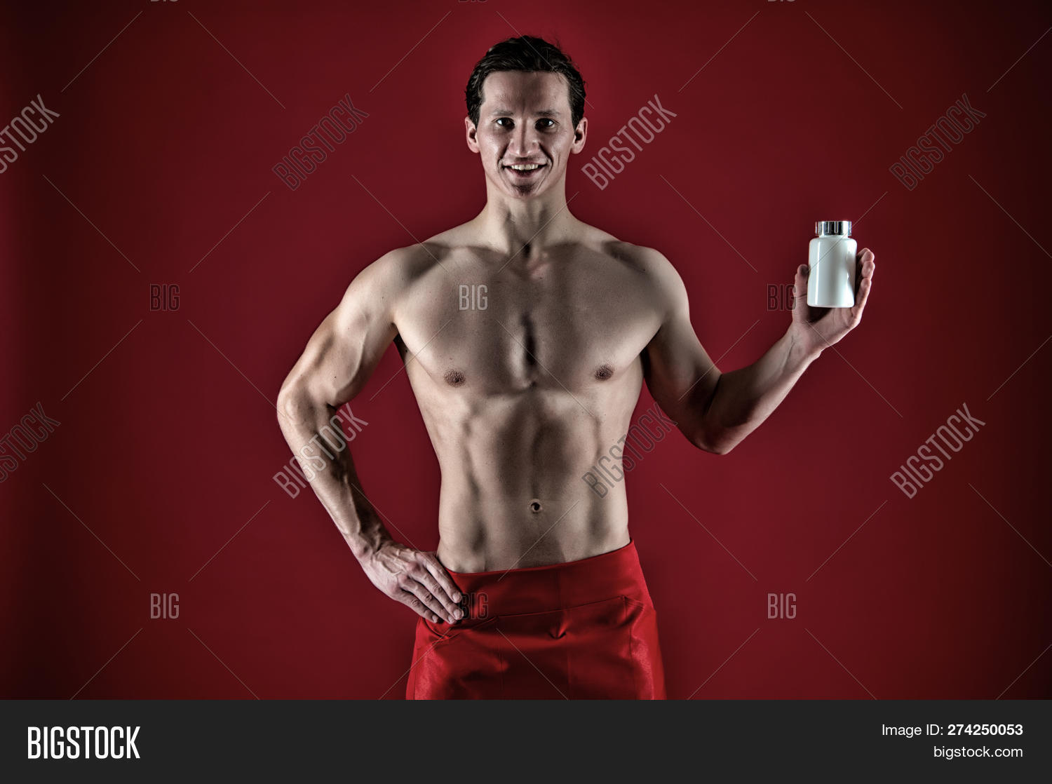 Man Strong Belly Hold Image & Photo (Free Trial) | Bigstock