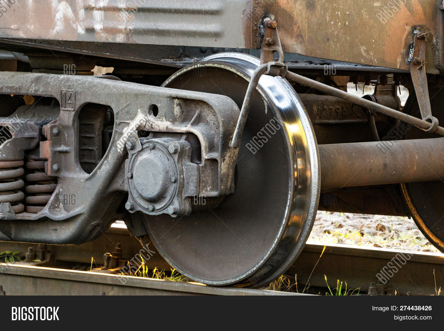 Old Rusty Freight Car Image & Photo (Free Trial) | Bigstock