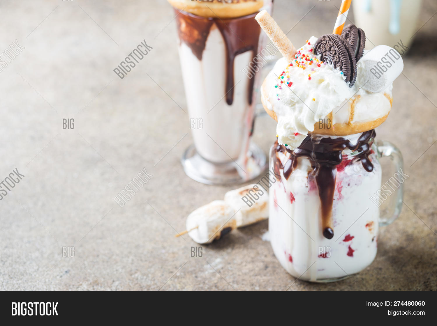 Milk Monster Shakes Image & Photo (Free Trial) | Bigstock