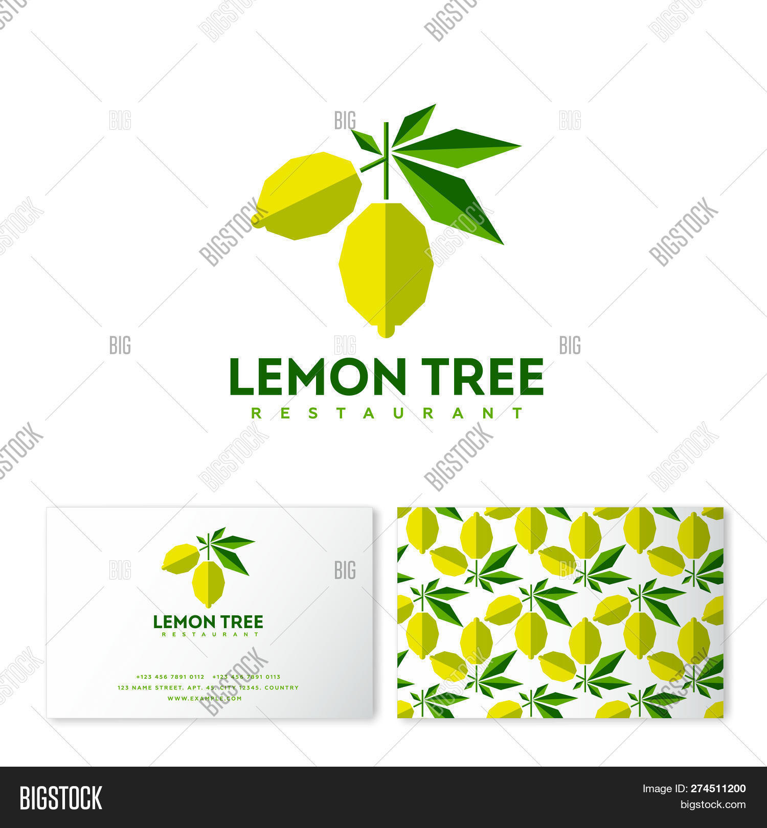 Lemon Tree Logo. Vector & Photo (Free Trial) | Bigstock