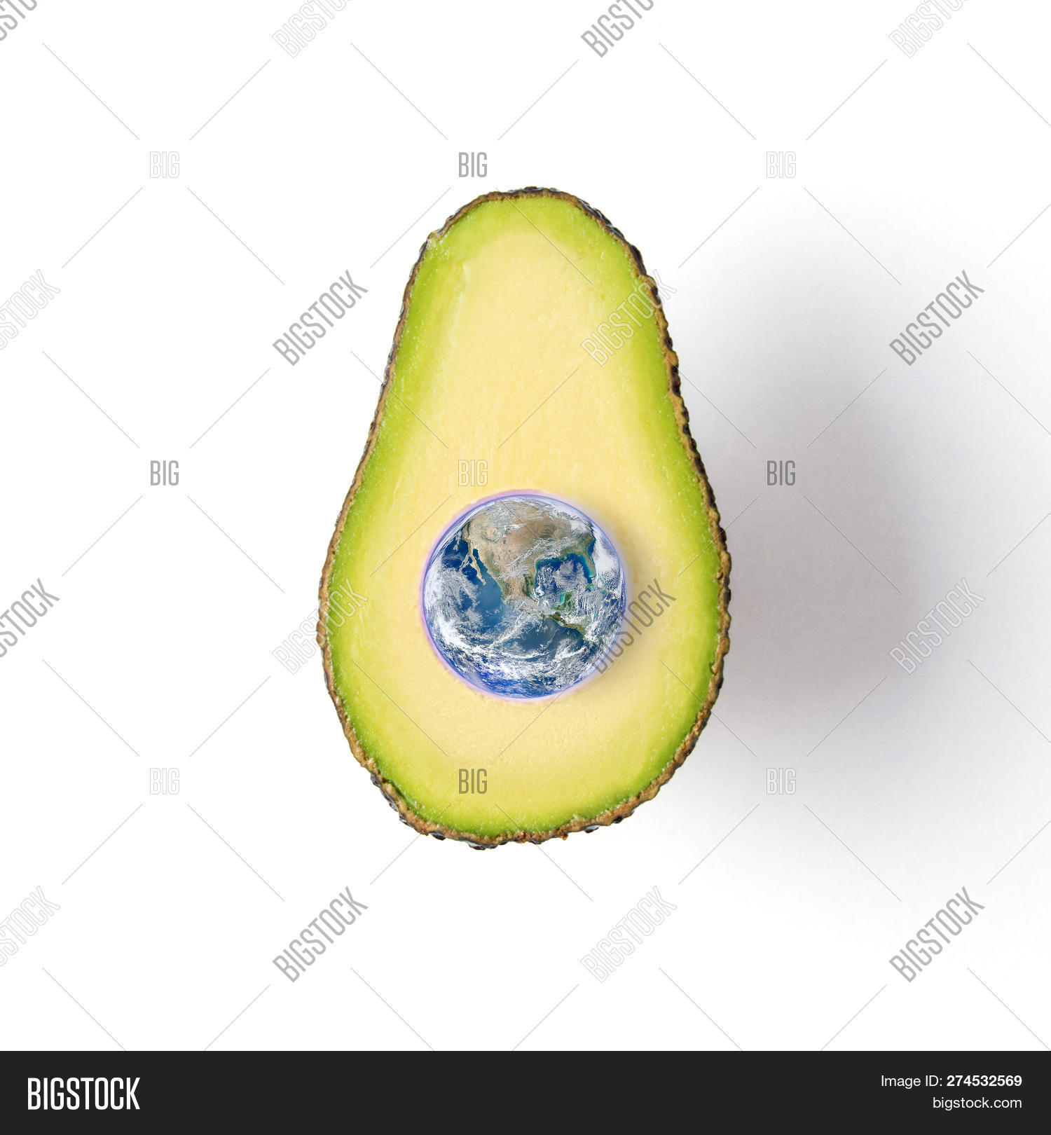 Avocado Planet Earth. Image & Photo (Free Trial) | Bigstock