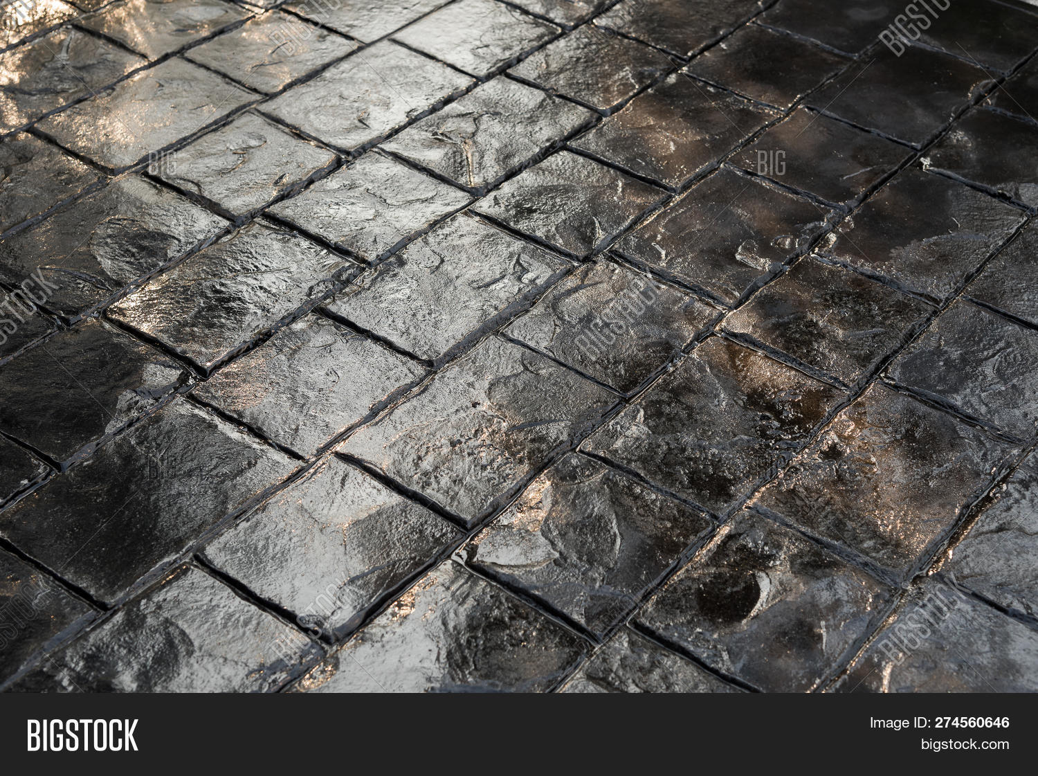 Stamp Concrete Texture Image & Photo (Free Trial) | Bigstock