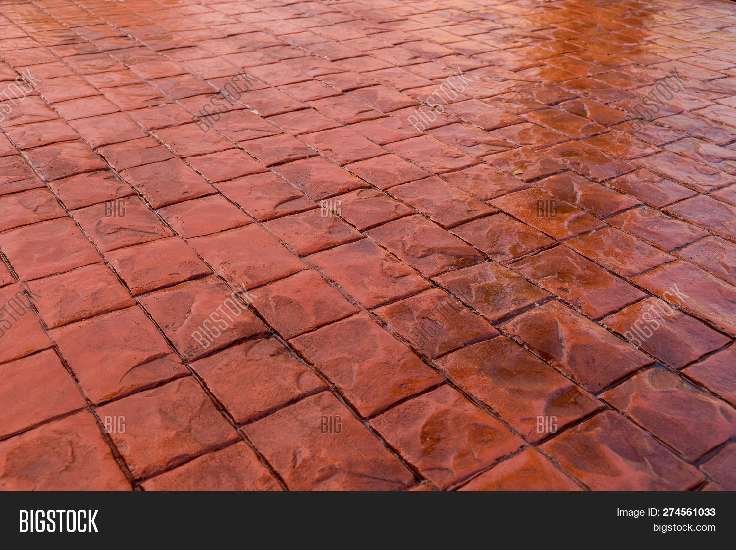 Stamp Concrete Texture Image & Photo (Free Trial) | Bigstock