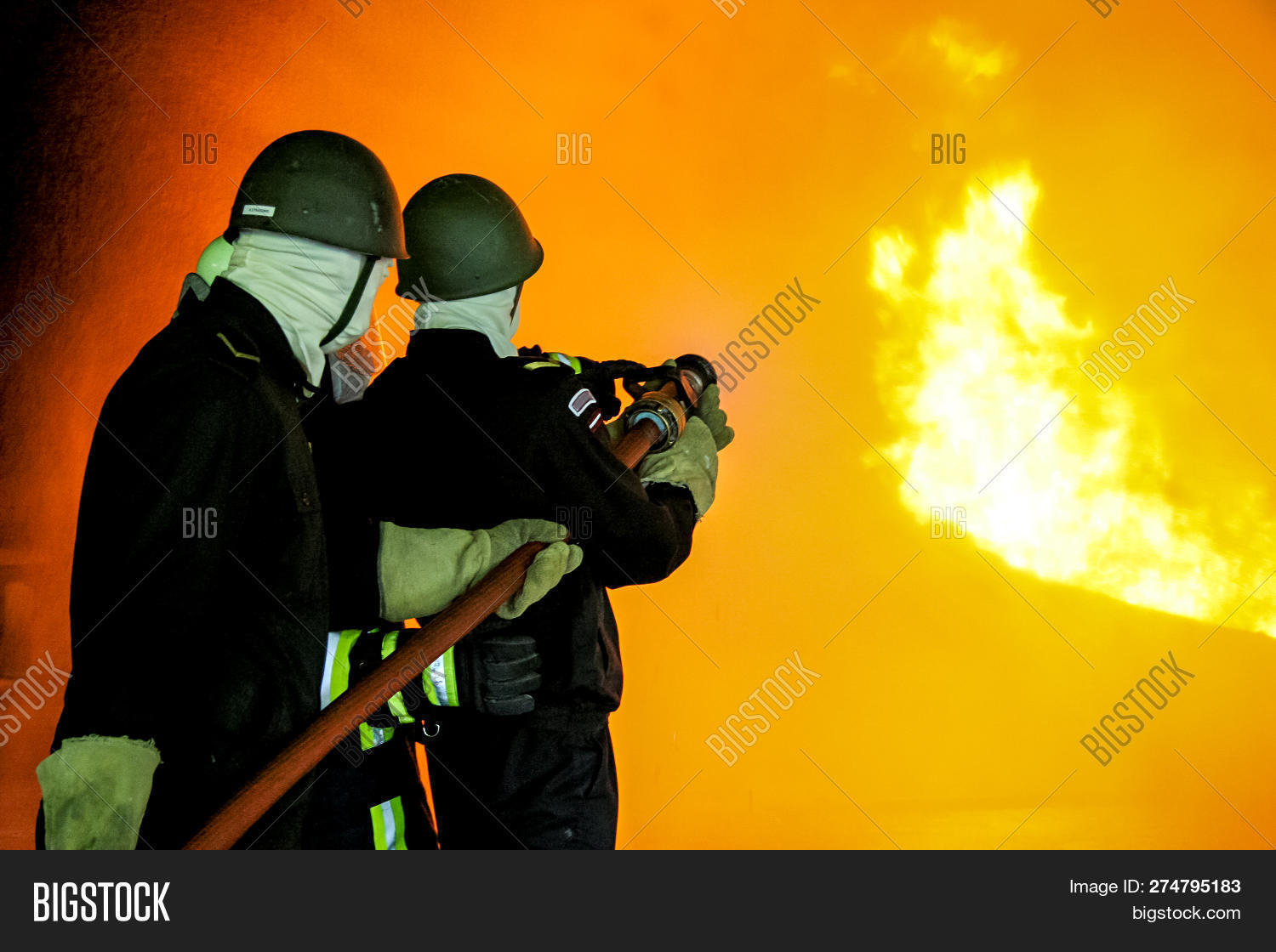 Firefighters Training Image & Photo (Free Trial) | Bigstock