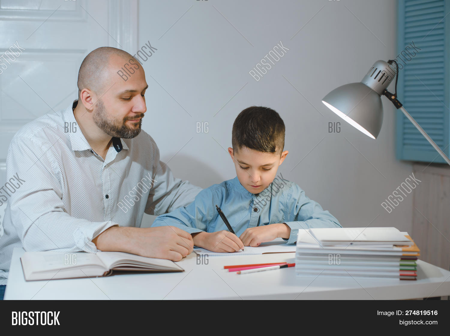 Father Son Work Image & Photo (Free Trial) | Bigstock