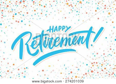 Happy Retirement. Vector & Photo (Free Trial) | Bigstock