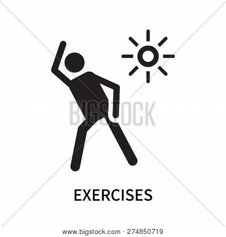 Exercises Icon Vector & Photo (Free Trial) | Bigstock