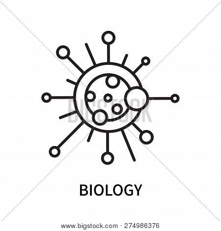 Biology Icon Isolated Vector & Photo (Free Trial) | Bigstock