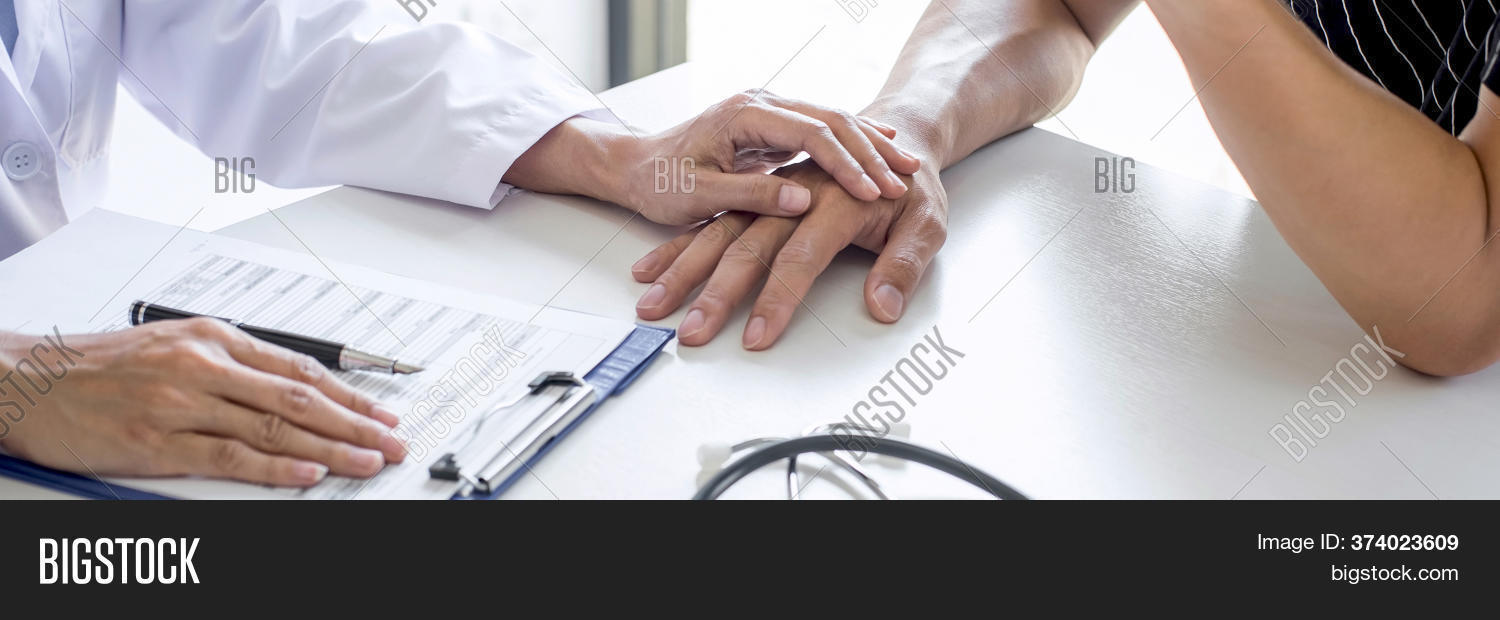 Doctor Touching Image & Photo (Free Trial) | Bigstock
