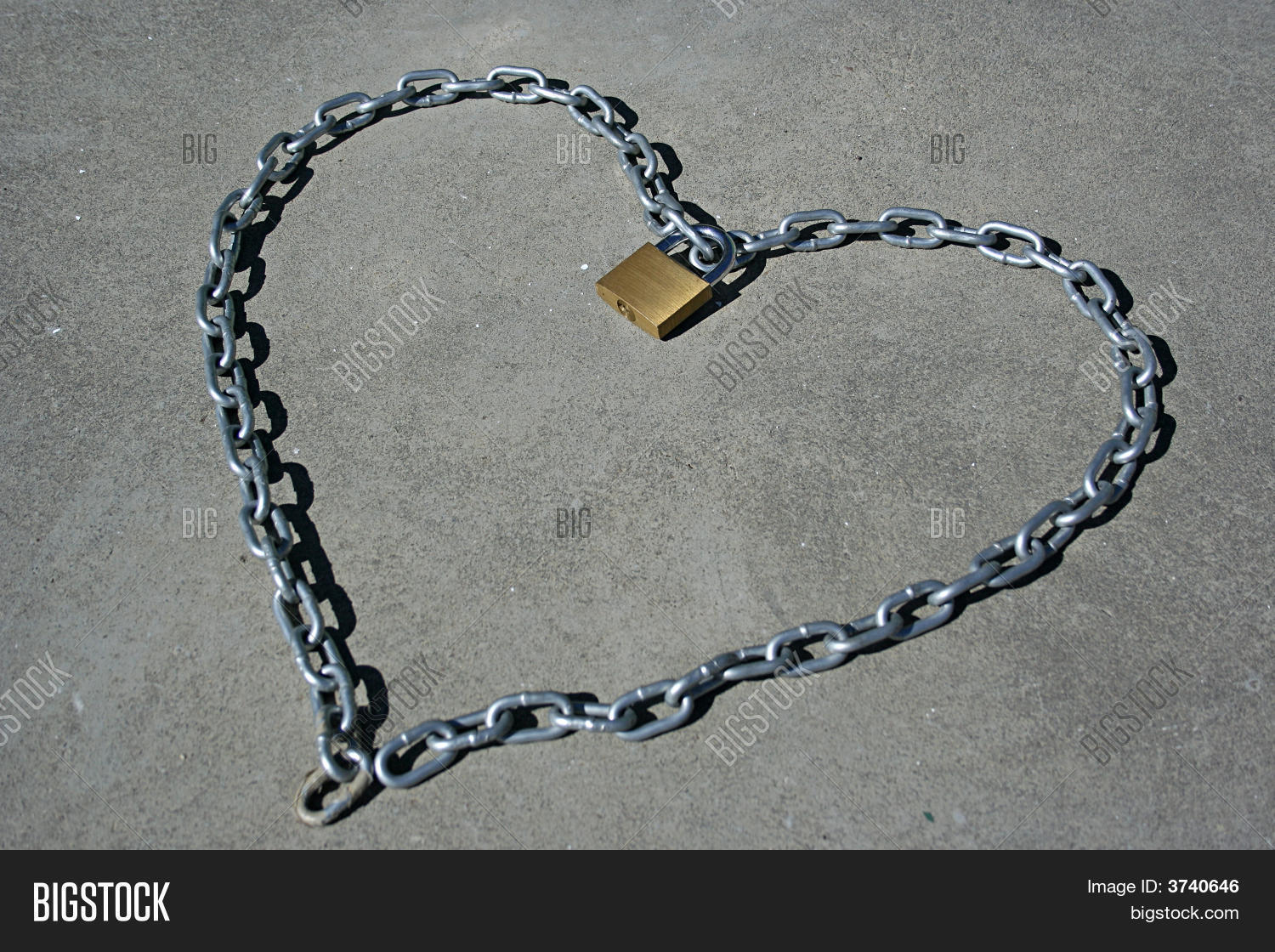Chain Heart Image & Photo (Free Trial) | Bigstock