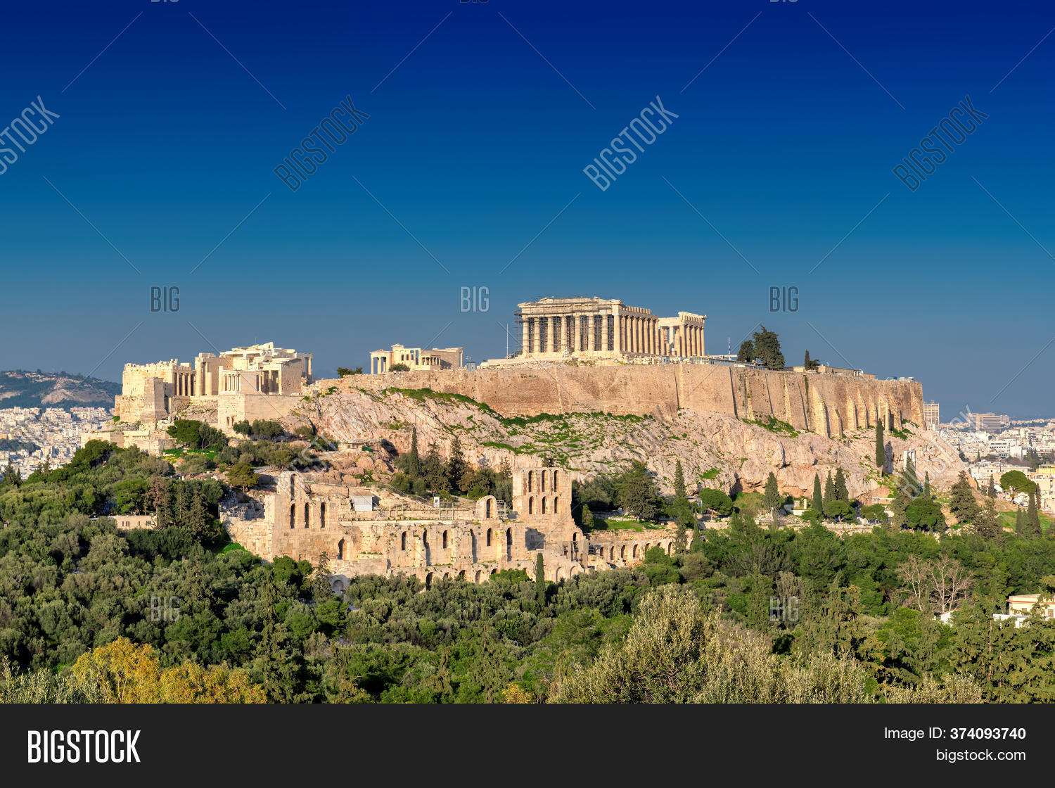 Acropolis Athens, Image & Photo (Free Trial) | Bigstock