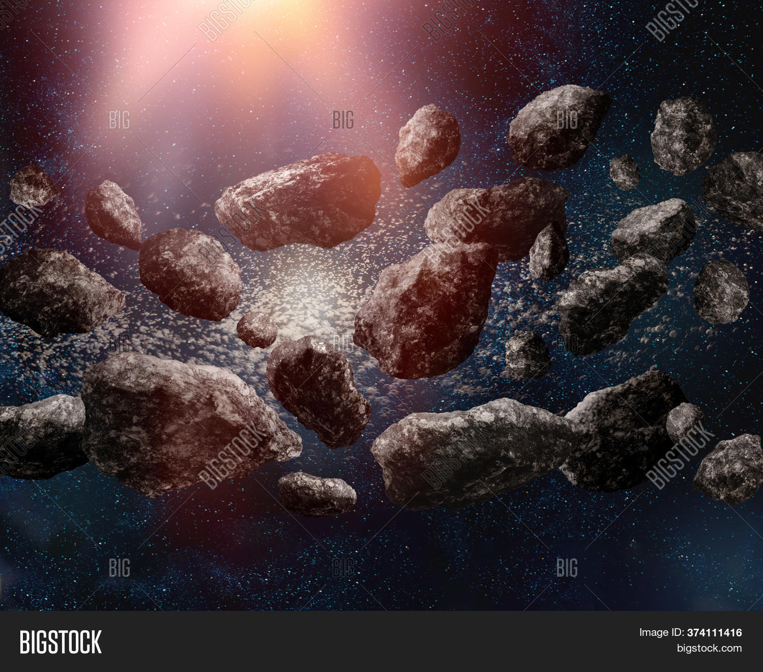 Asteroid Kuiper Belt Image & Photo (Free Trial) | Bigstock