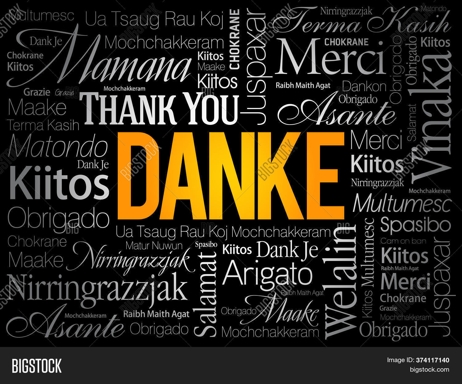 Danke (thank You Image & Photo (Free Trial) | Bigstock
