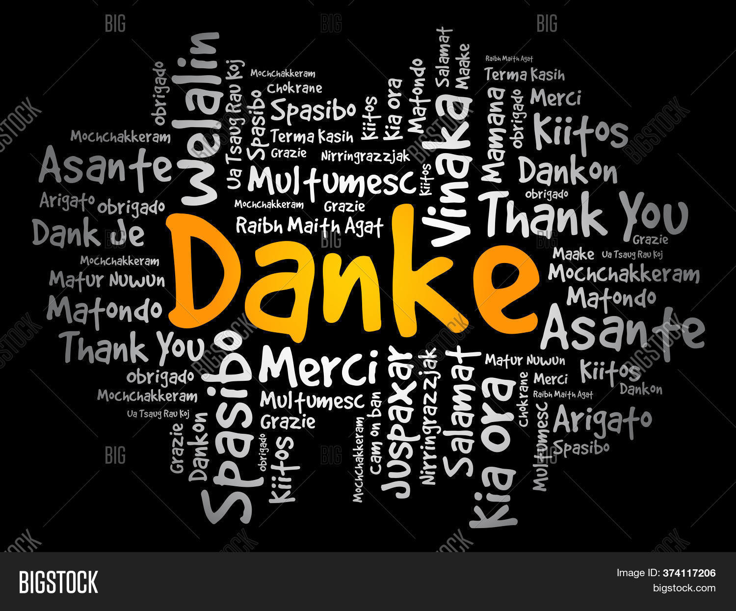 Danke (thank You Image & Photo (Free Trial) | Bigstock