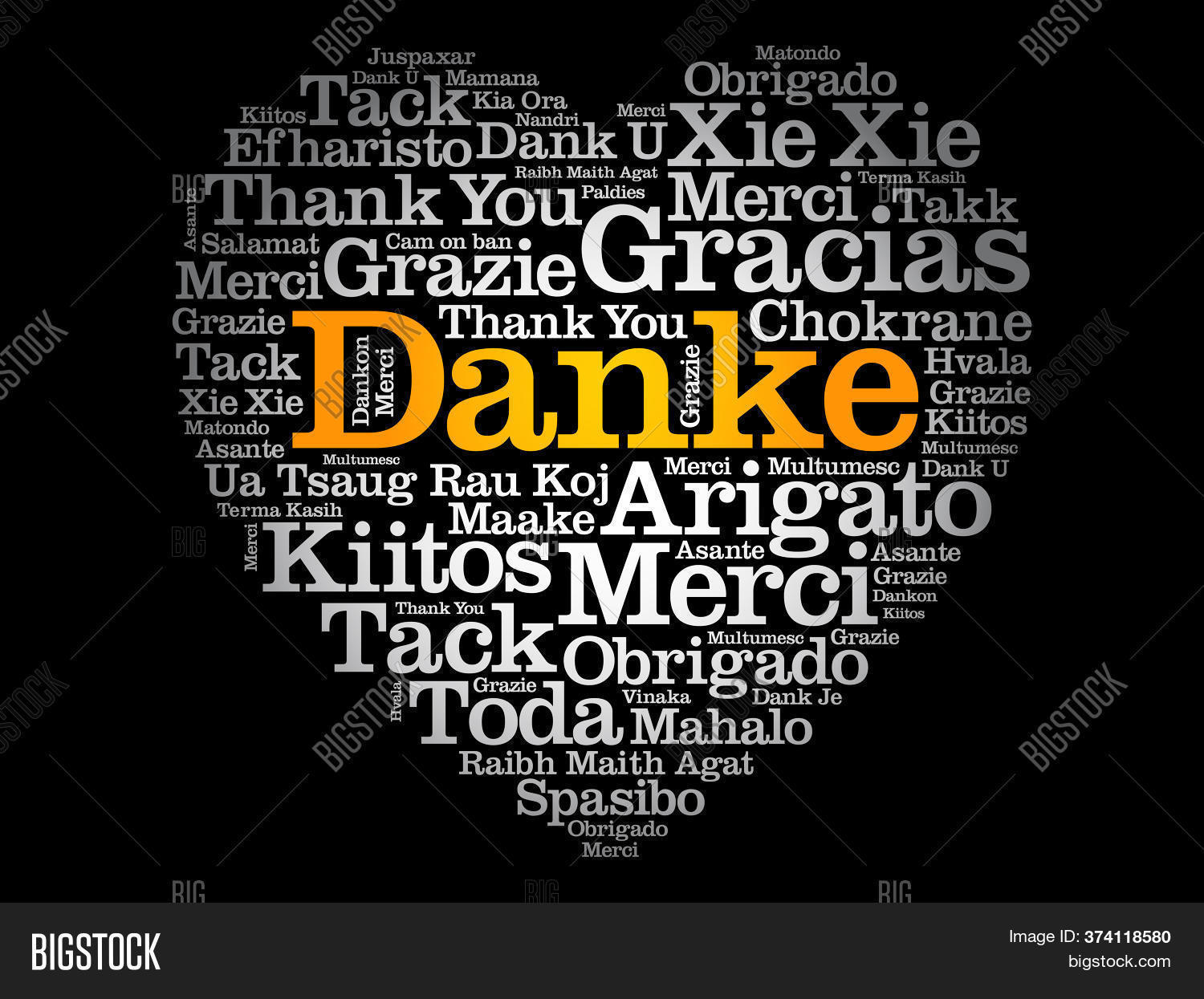Danke (thank You Image & Photo (Free Trial) | Bigstock