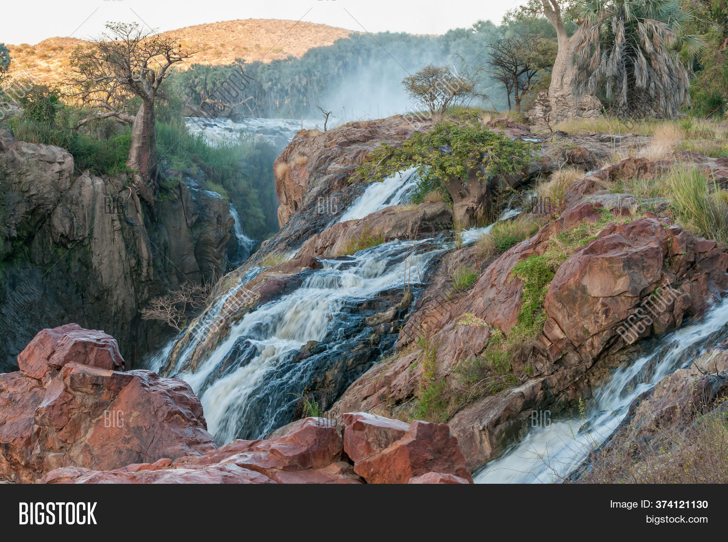Part Epupa Waterfalls Image & Photo (Free Trial) | Bigstock