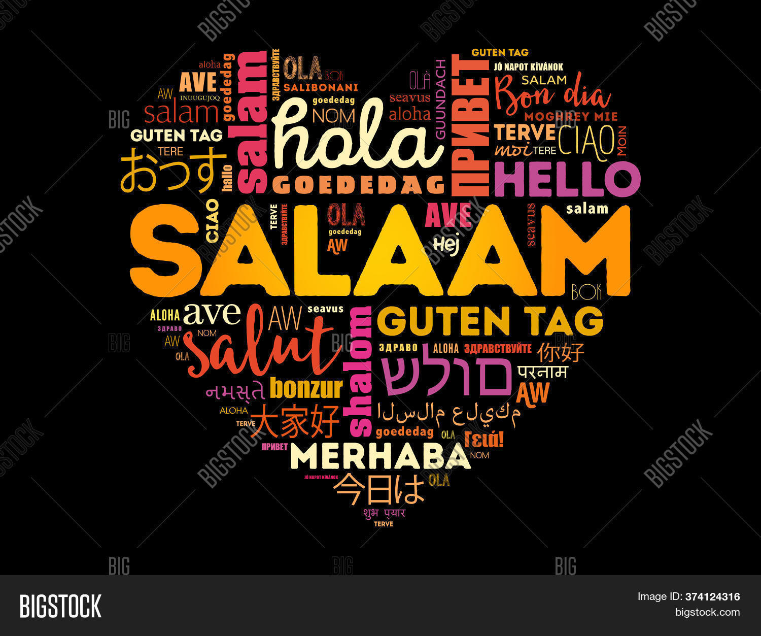 Salaam (hello Greeting Image & Photo (Free Trial) | Bigstock