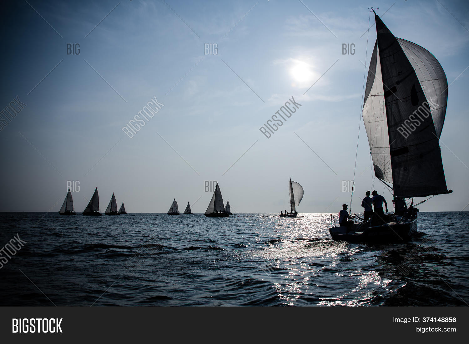 Sailing Yacht Race. Image & Photo (Free Trial) | Bigstock