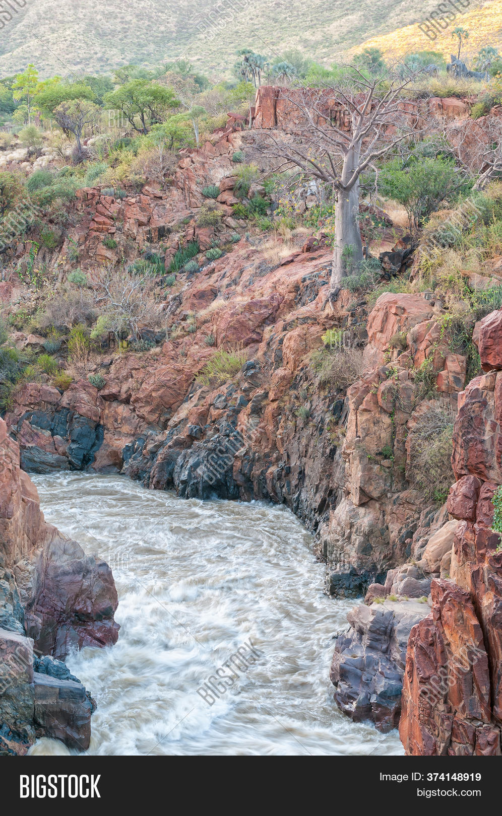 Part Epupa Waterfalls Image & Photo (Free Trial) | Bigstock