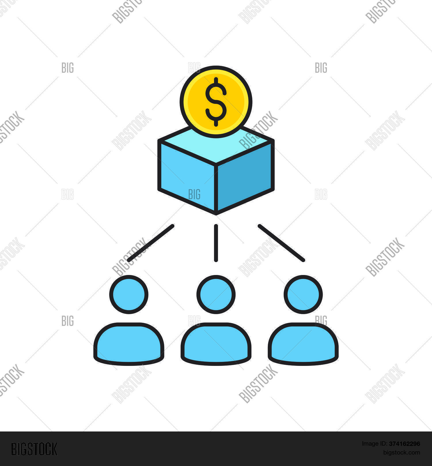 Reseller Vector Icon Vector & Photo (Free Trial) | Bigstock