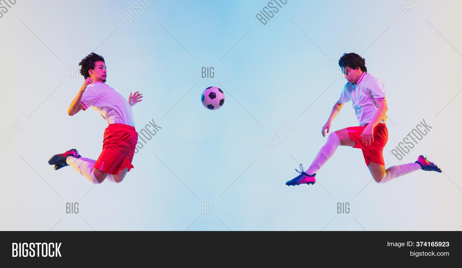 Kicking Jump, On Run. Image & Photo (Free Trial) | Bigstock