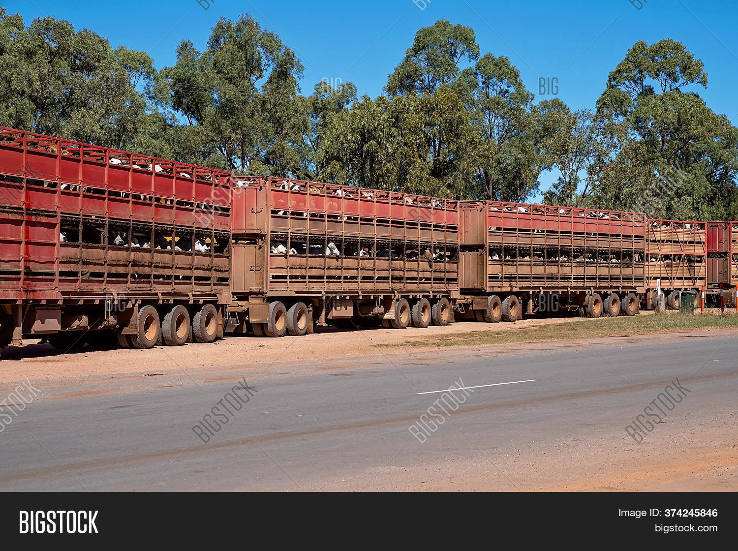 Road Train Carting Image & Photo (Free Trial) | Bigstock