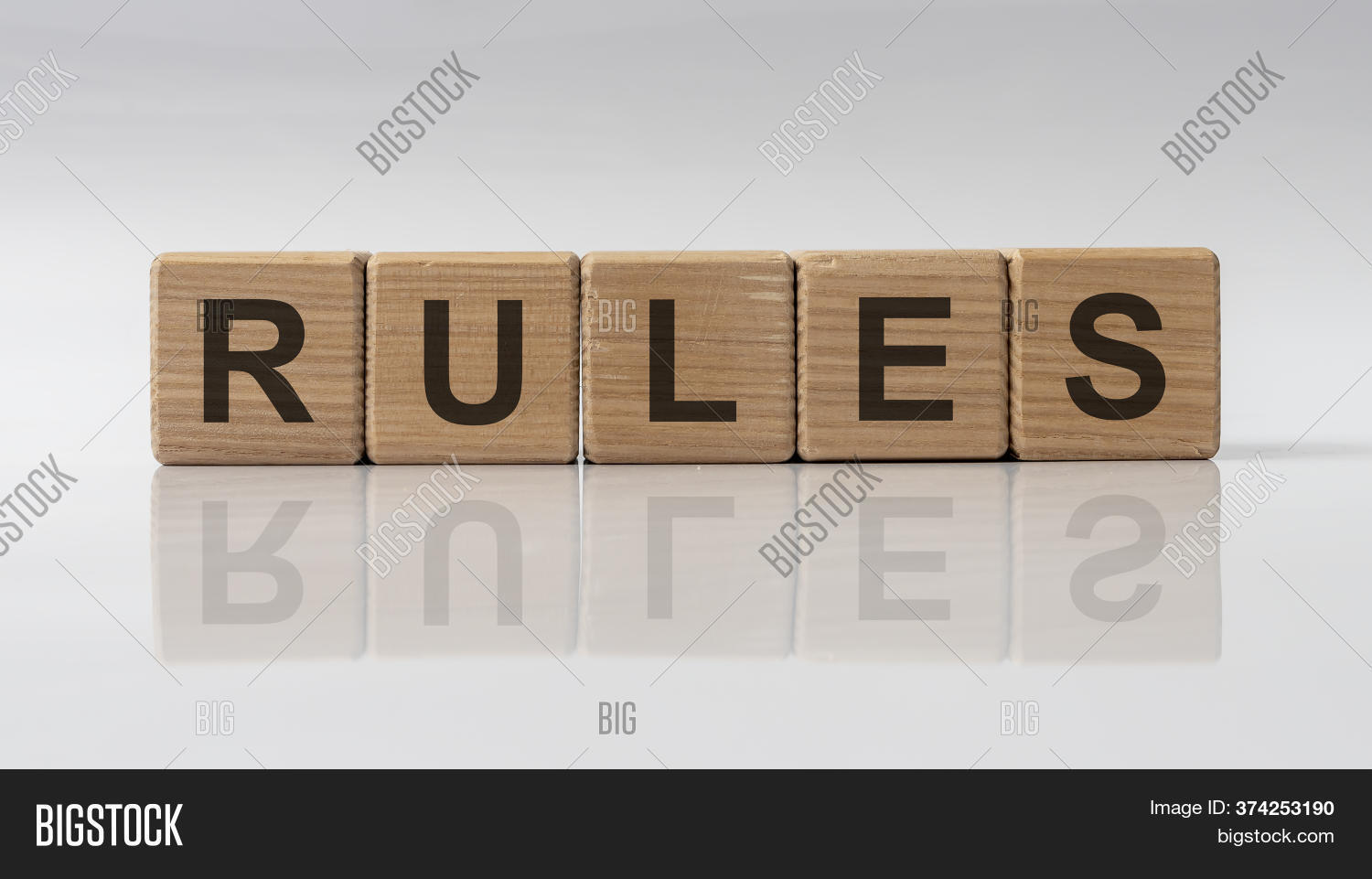 Rules Word Wooden Image & Photo (Free Trial) | Bigstock