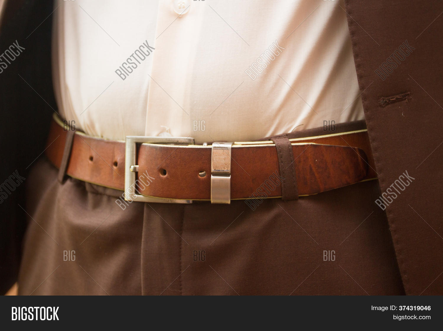 Man Wears Belt. Close Image & Photo (Free Trial) | Bigstock