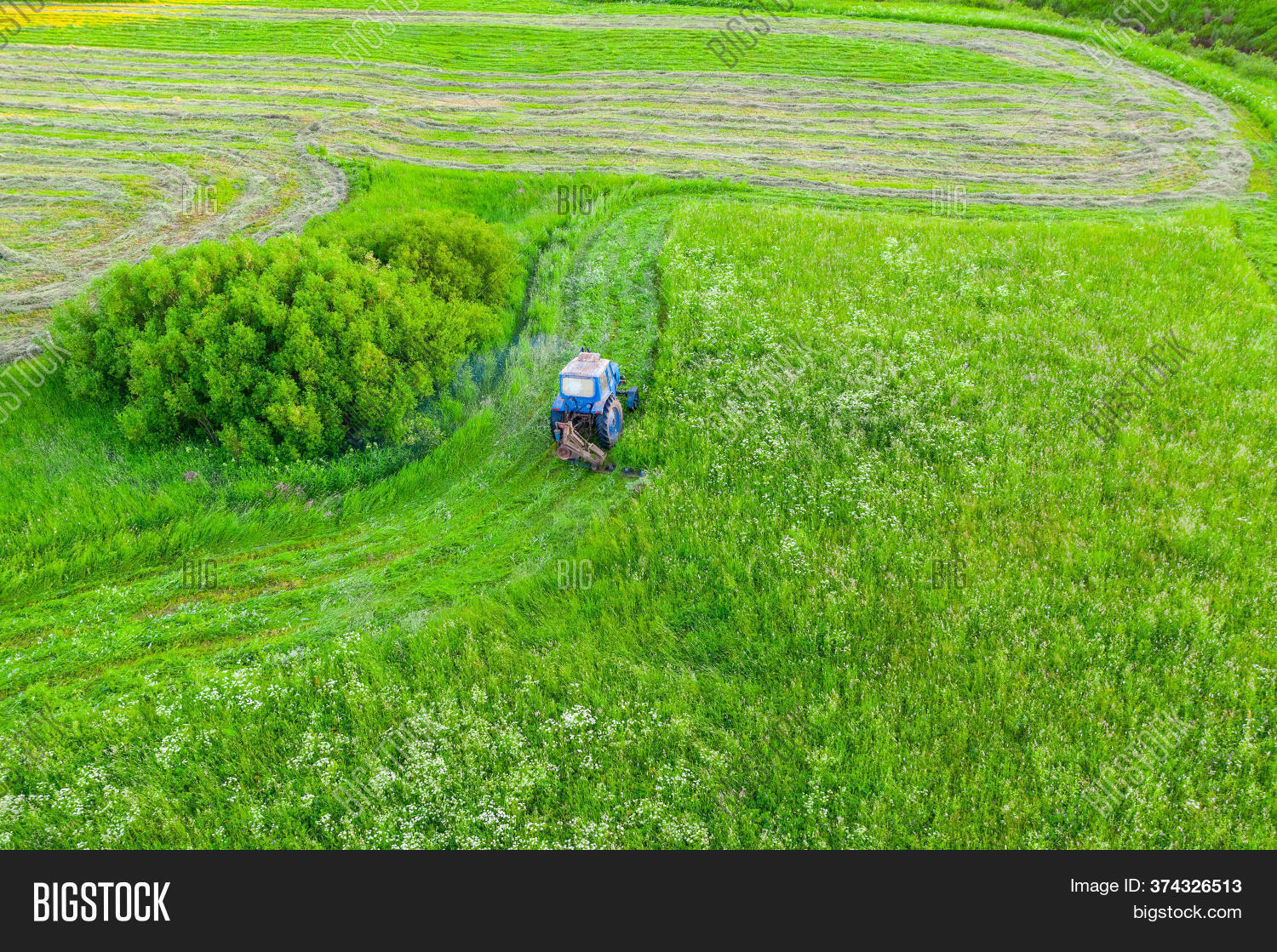 Aerial Top View Farm Image & Photo (Free Trial) | Bigstock