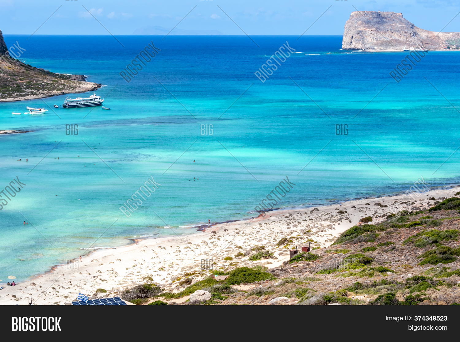 Balos Bay Beach Image & Photo (Free Trial) | Bigstock