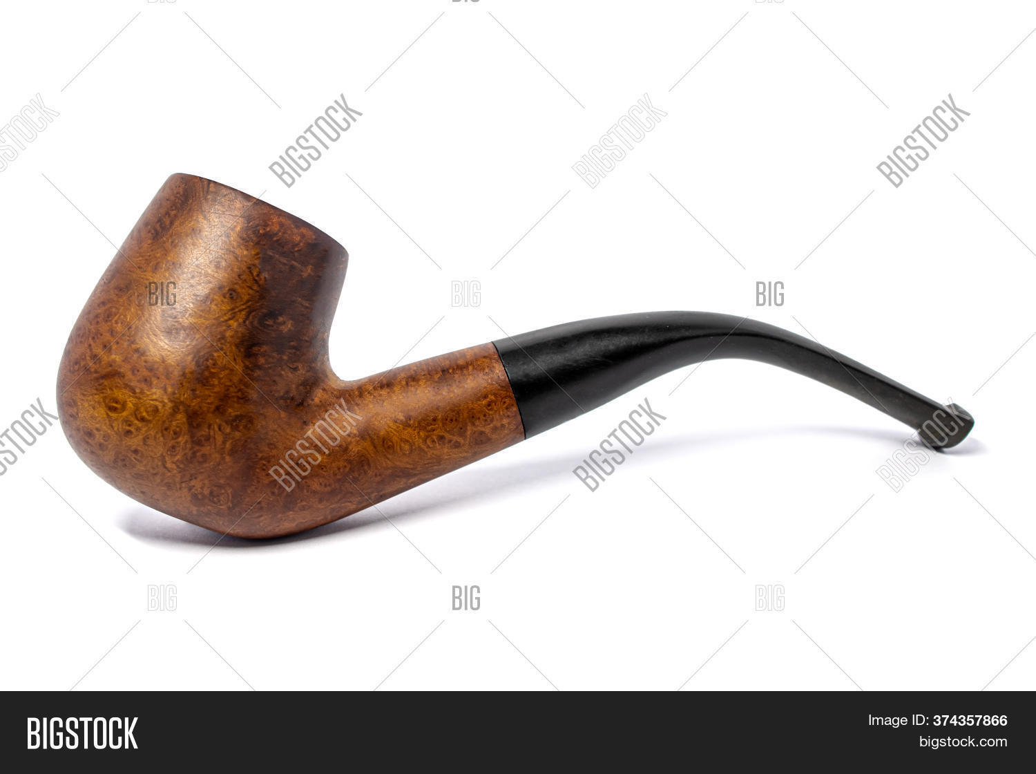 Smoking Briar Pipe On Image & Photo (Free Trial) | Bigstock