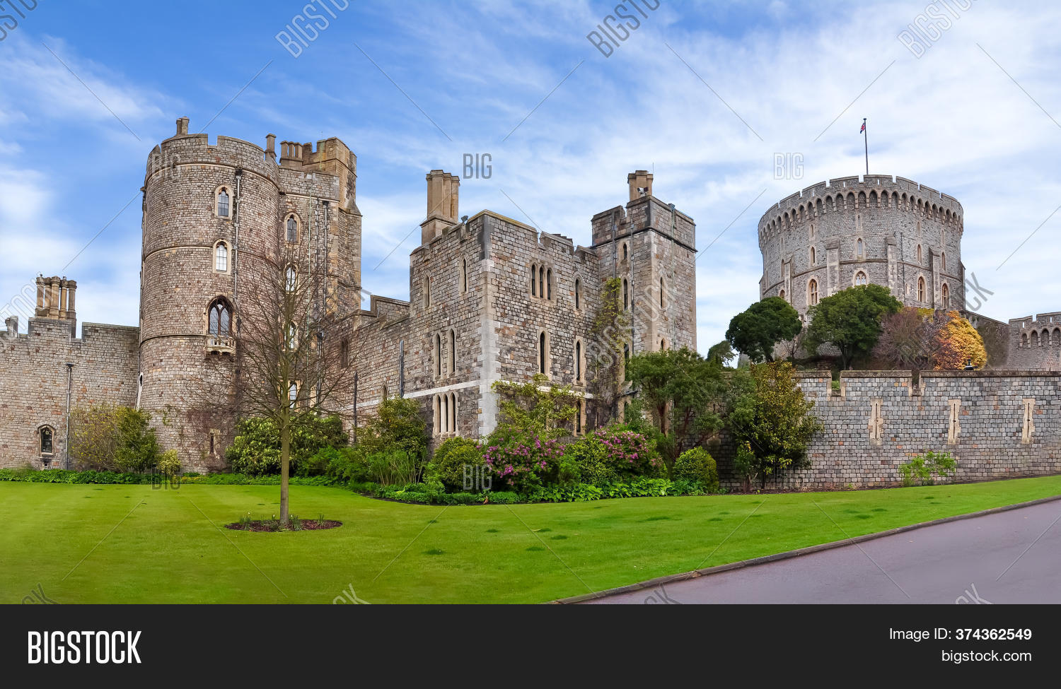 Walls Towers Windsor Image & Photo (Free Trial) | Bigstock