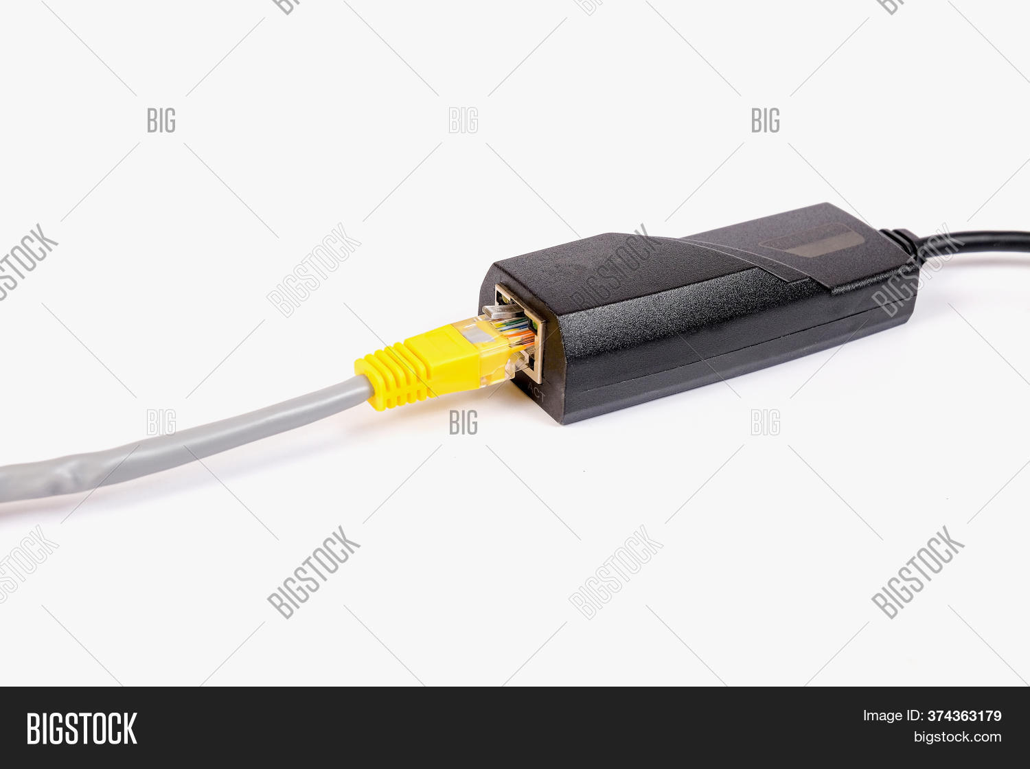 Landline Rj45 Adaptor Image & Photo (Free Trial) | Bigstock