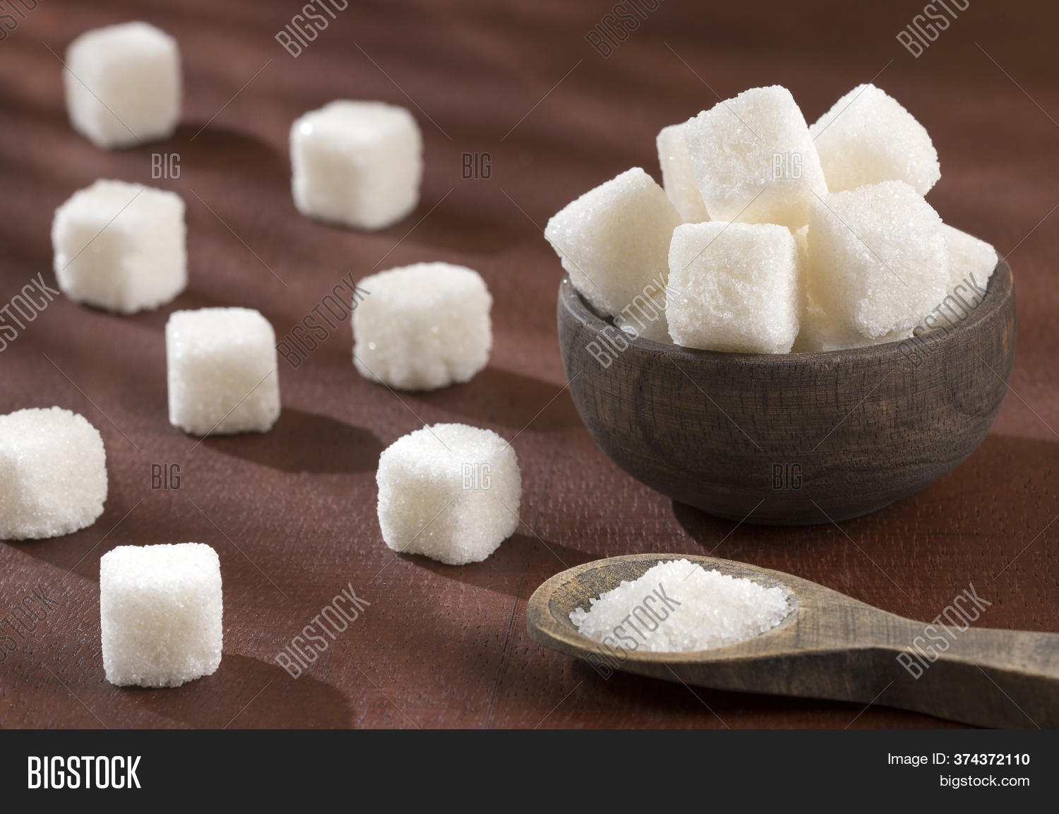 Refined White Sugar Image & Photo (Free Trial) | Bigstock