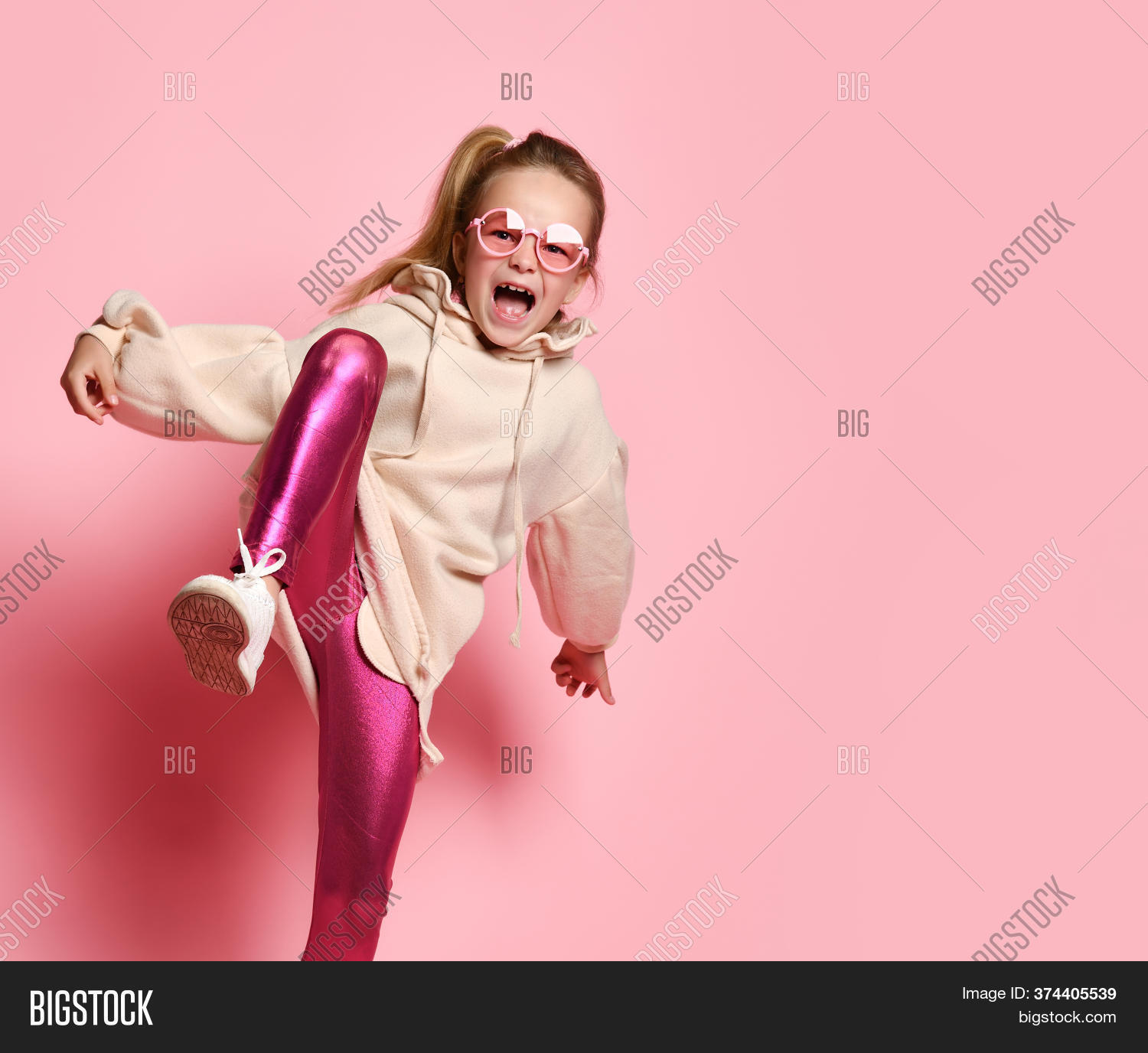 Expressive Girl Poses Image & Photo (Free Trial) | Bigstock