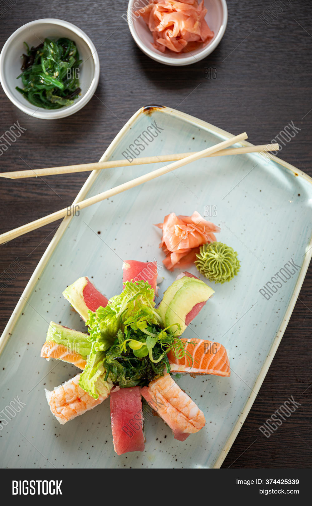 Sushi Circle Uramaki Image & Photo (Free Trial) | Bigstock